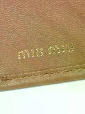 Miu Miu 2020s Quilted Bi-fold Wallet