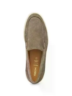 Geox Spherica Ec17 Suede Loafers