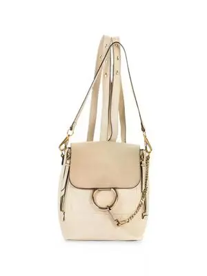 Chloé Small Faye Backpack - Neutrals