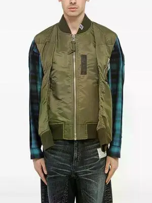 Mihara Yasuhiro Zip-up Gilet - Green