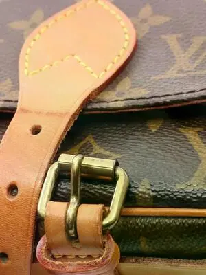 LOUIS VUITTON Cartouchiere Pm Monogram Shoulder Bag - Brown