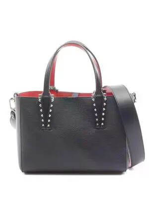 CHRISTIAN LOUBOUTIN Cabata Spiked Handbag - Black