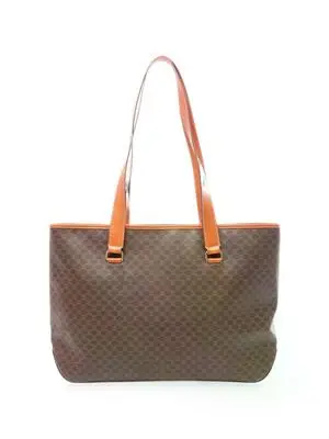 Celine 2010s Macadam Tote Bag - Brown