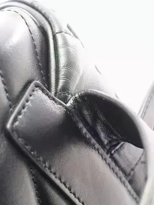 Saint Laurent Quilted Leather Backpack - Black