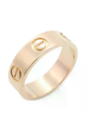 Cartier 18kt Rose Gold Love Ring - Pink