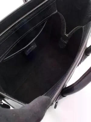 Celine 2000s Luggage Nano Two-way Leather Handbag