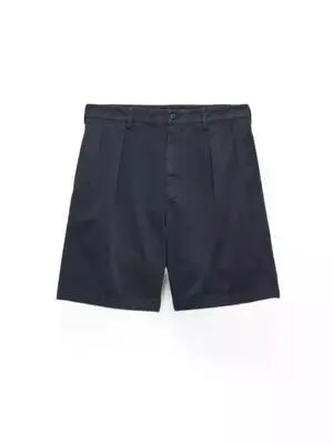 Prada Pleated Bermuda Shorts
