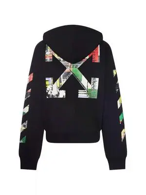 Off-White Industrial Arrow Zip-up Hoodie