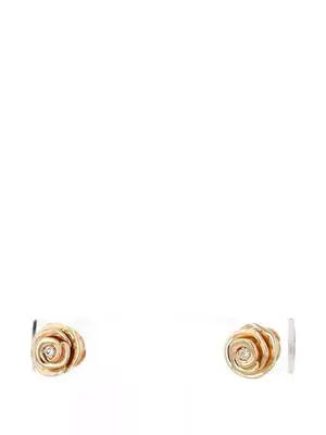 Dior 2022 Rose Couture Diamond Earrings