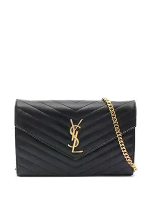 Saint Laurent 2010s Cassandra Chain Wallet