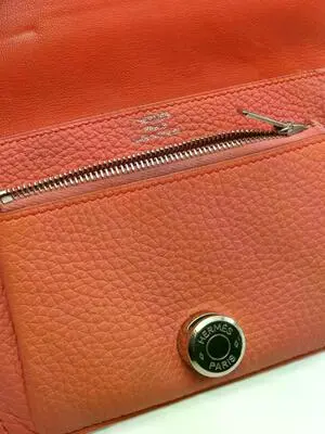 Hermès 2016 Dogon Compact Wallet