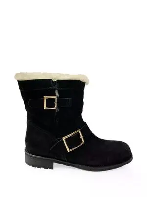 JIMMY CHOO Youth Ii Buckle Ankle Boots