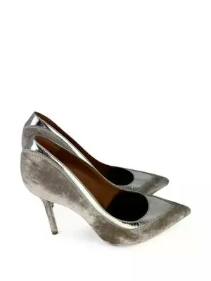 MALONE SOULIERS Pointed-toe Velvet Pumps