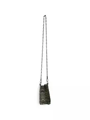 Rabanne 1969 Iconic Mini Shoulder Bag - Silver
