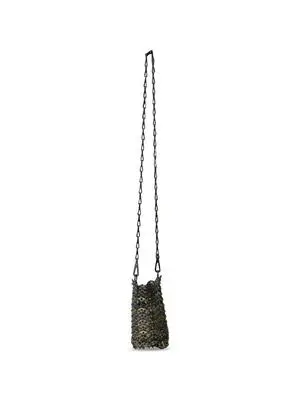Rabanne 1969 Iconic Mini Shoulder Bag - Silver