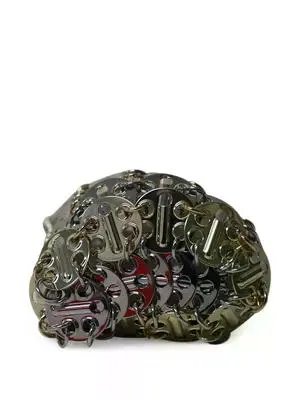Rabanne 1969 Iconic Mini Shoulder Bag - Silver