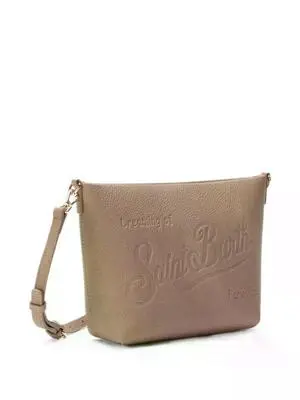 MC2 SAINT BARTH Aline Pebble-leather Clutch Bag