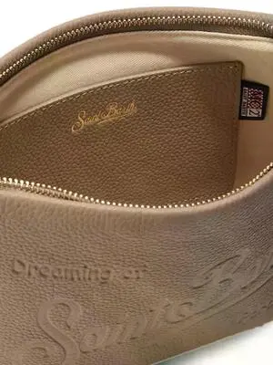 MC2 SAINT BARTH Aline Pebble-leather Clutch Bag