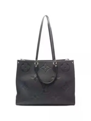 LOUIS VUITTON Empreinte Monogram Tote Bag - Black