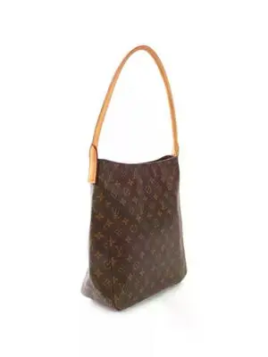 LOUIS VUITTON Looping Gm Monogram Shoulder Bag - Brown