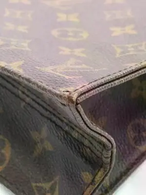 LOUIS VUITTON 2005 Sac Plat Monogram Handbag