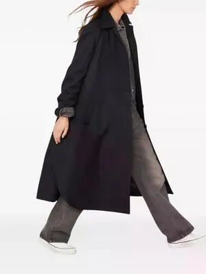 Officine Générale Freya Single-breasted Wool Coat