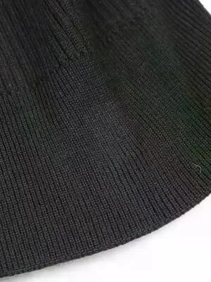 Celine Ribbed Knit Triomphe Cardigan