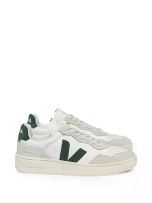 VEJA V-90 Leather Sneakers - White