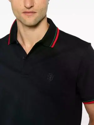 Gucci Web-stripe Polo Shirt