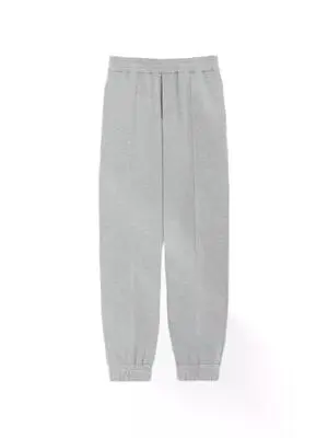Valentino Garavani Pintuck-detail Track Pants - Grey