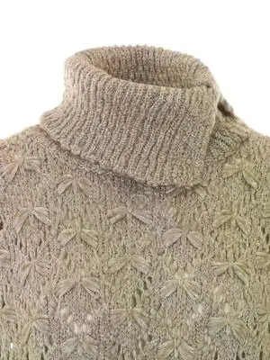 Fabiana Filippi Open-knit Poncho