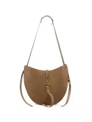 MINOBOSSI Small Lizzie Suede Shoulder Bag