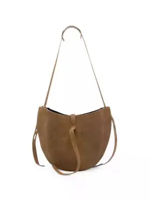 MINOBOSSI Small Lizzie Suede Shoulder Bag