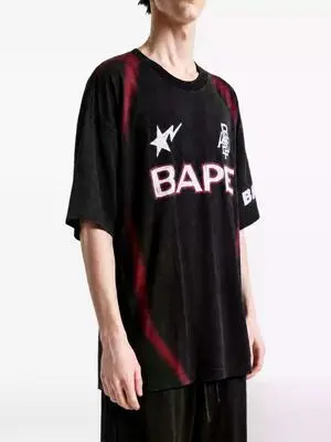A BATHING APE Logo-print Cotton T-shirt