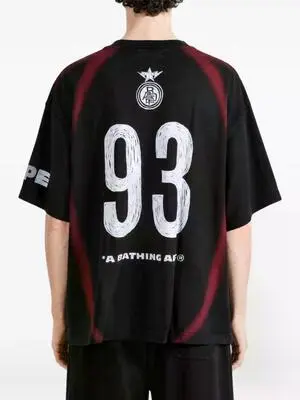 A BATHING APE Logo-print Cotton T-shirt