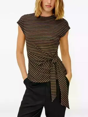 Rails Striped Tie-waist Top