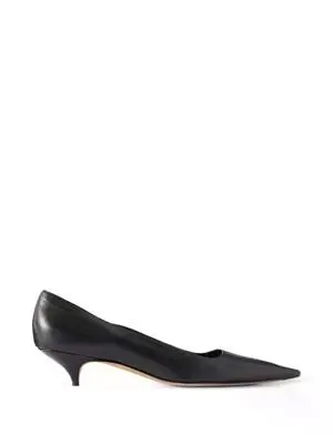 THE ROW Liisa Kitten Two Heel Pumps