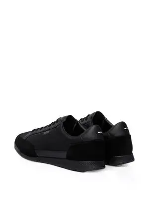 BOSS Suede-panelled Sneakers