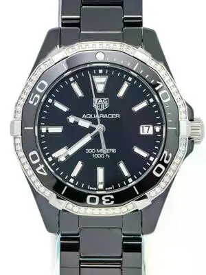 Tag Heuer Aquaracer Diamond 35mm Ceramic Watch
