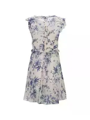 Valentino Garavani Ruffle Floral-print Dress
