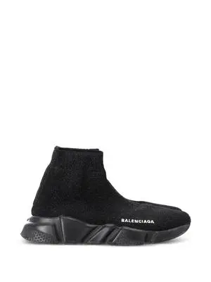 Balenciaga Speed Knitted Sneakers - Black