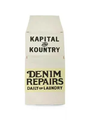 Kapital Canvas Pulp Phone Holder - Neutrals