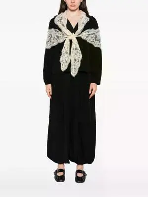 Sea Lace-trim Blouse