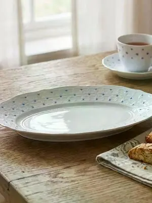 GINORI 1735 Museo Le Perle Oval Platter