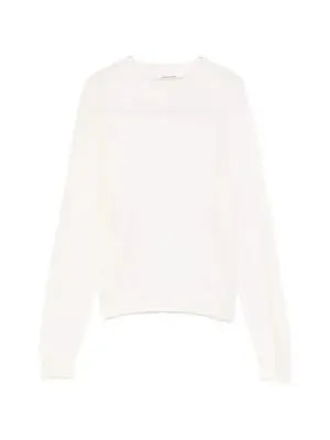 Liviana Conti Crew-neck Raglan-sleeve Jumper - Black