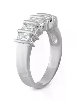 LB EXCLUSIVE 1.25 Carat Emerald-cut Diamond Ring In 14k White Gold