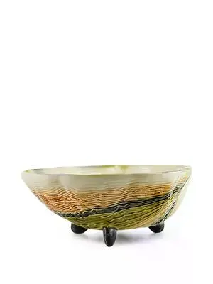 BORDALLO PINHEIRO Shell-motif Footed Bowl - Neutrals