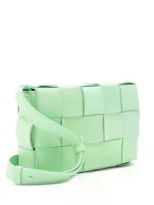 Bottega Veneta Cassette Crossbody Bag - Green