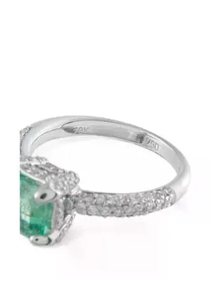 LB EXCLUSIVE Emerald And Diamond Ring