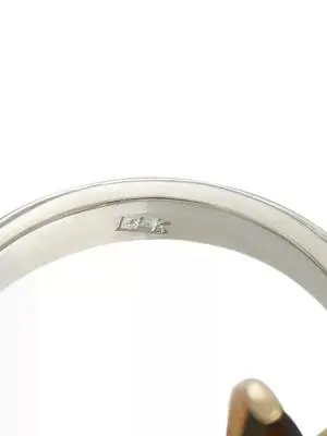LB EXCLUSIVE Diamond And Garnet Ring